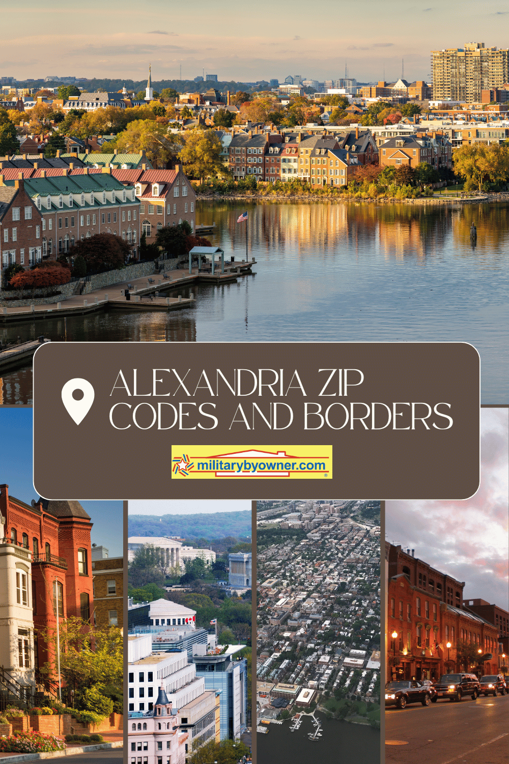 Alexandria VA Zip Codes and Borders | MilitaryByOwner